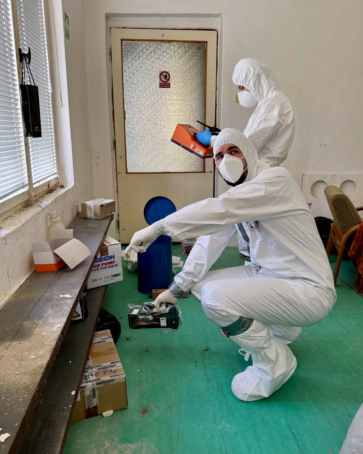 Cvičení studentů FJFI ČVUT - vyhledávání a zajištění radioaktivních ...